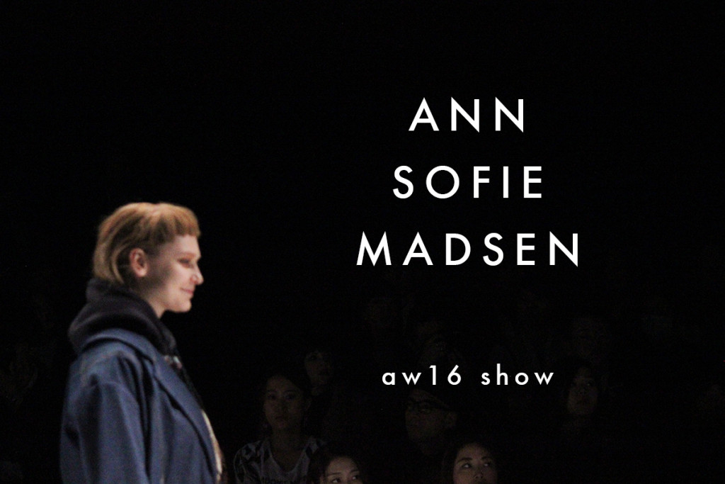 seek the counterpart -ANN SOFIE MADSEN aw16 | Aisa Arikawa